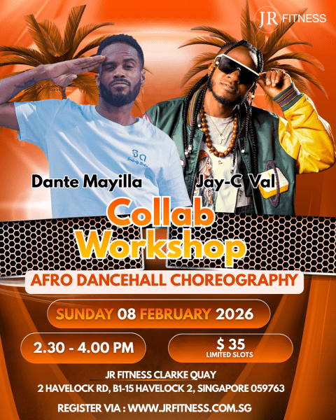 AFRO DANCEHALL COLLAB WORKSHOP (DANTE MAYILLA x JAY-C VAL) - JR Fitness ...